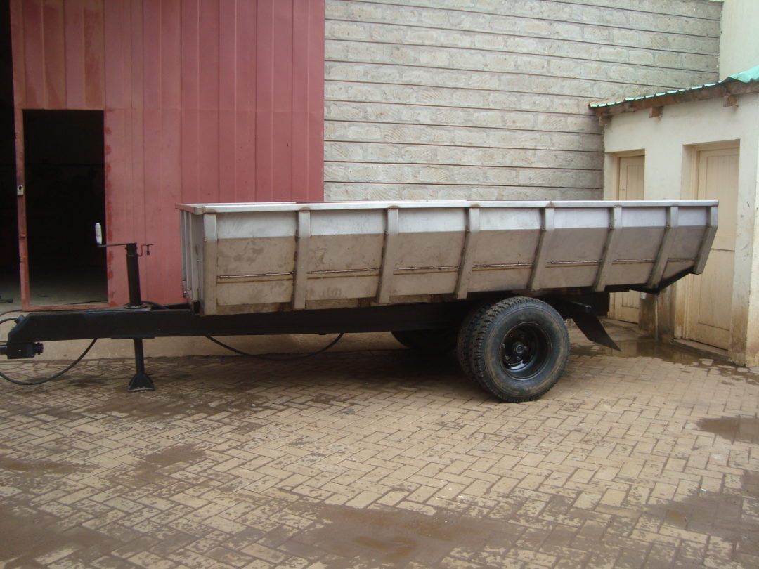 6.5 Ton Stainless Steel Salt - Tippers And Trailers Ltd
