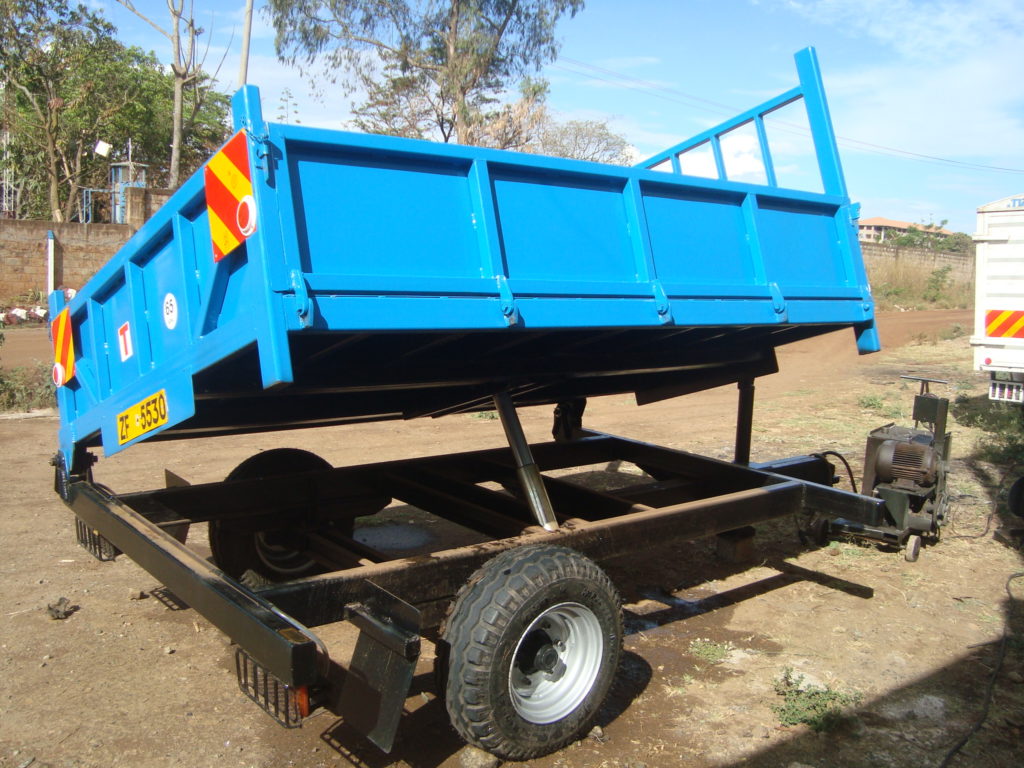 4.5 Ton Side Tipping Trailer - Tippers And Trailers Ltd