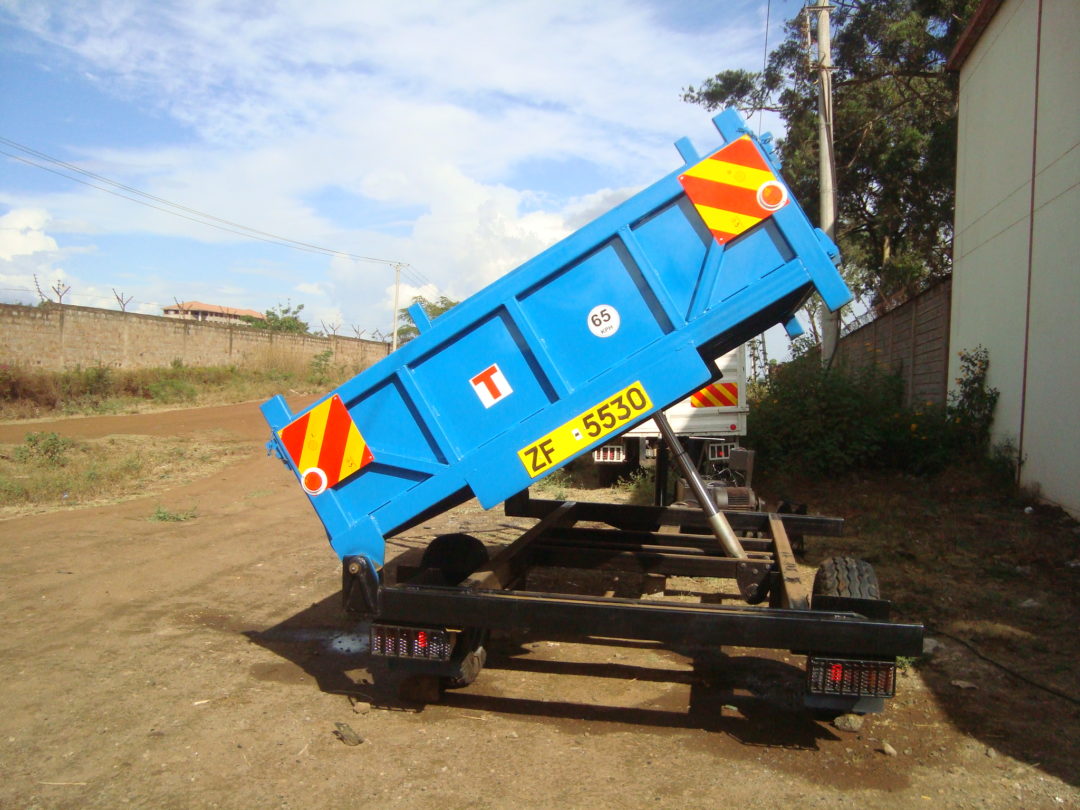 4.5 Ton Side Tipping Trailer - Tippers And Trailers Ltd