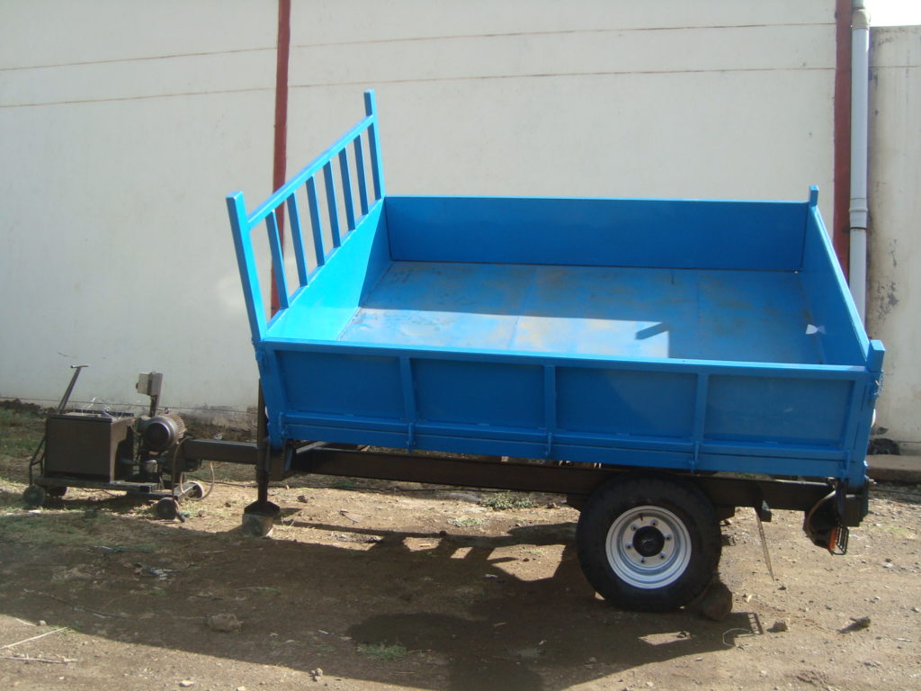 4.5 Ton Side Tipping Trailer - Tippers And Trailers Ltd