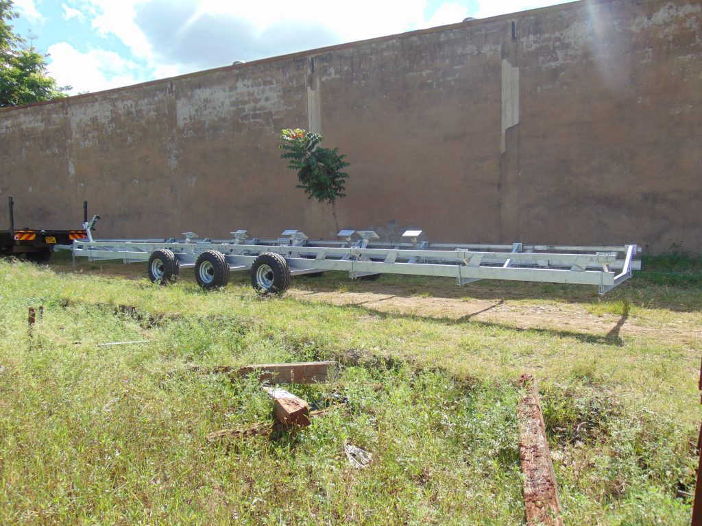 15 Metres Boat Launching Trailer - Tippers And Trailers Ltd