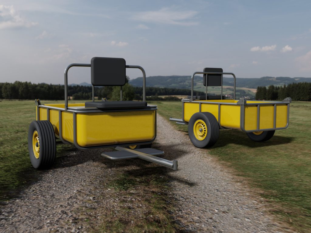 Tiller Utility Trailer - Tippers And Trailers Ltd