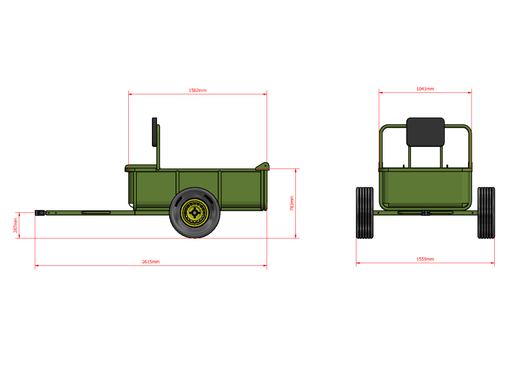 Tiller Utility Trailer - Tippers And Trailers Ltd