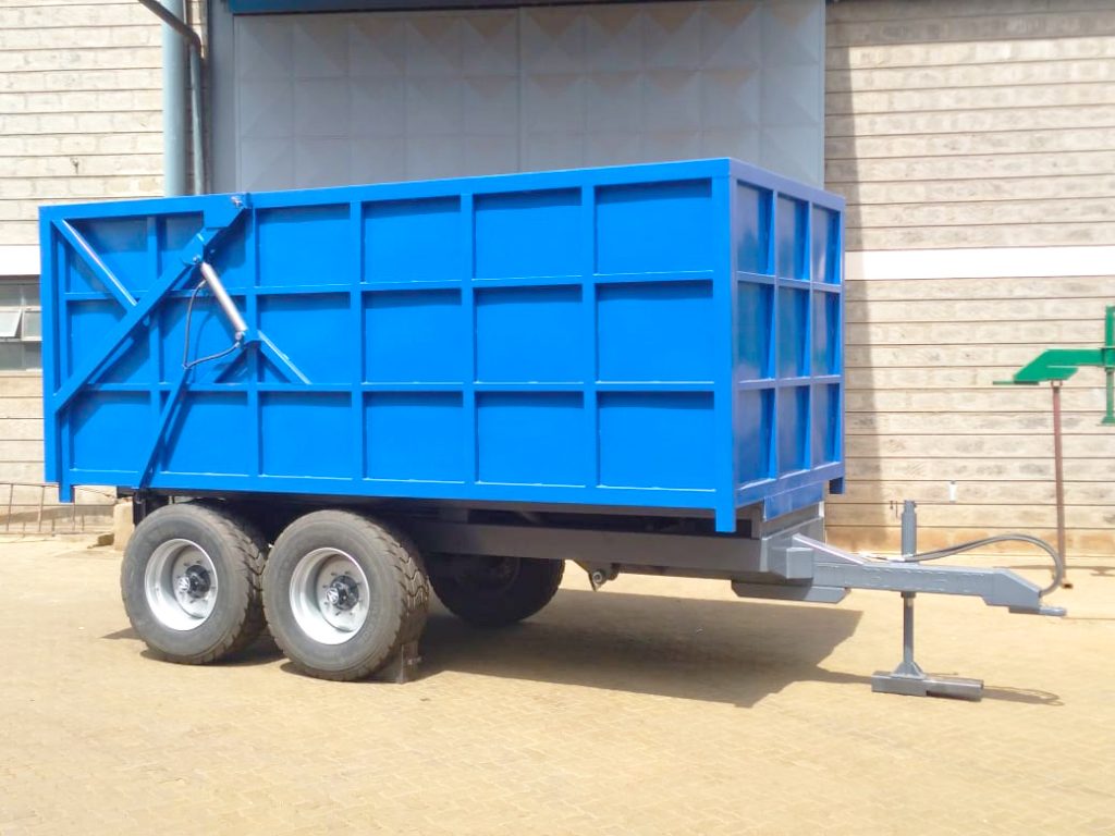 10.5 Ton Tipping Agricultural Silage Trailer - Tippers And Trailers Ltd