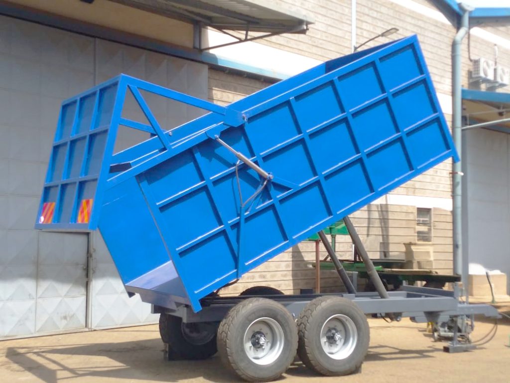 10.5 Ton Tipping Agricultural Silage Trailer - Tippers And Trailers Ltd
